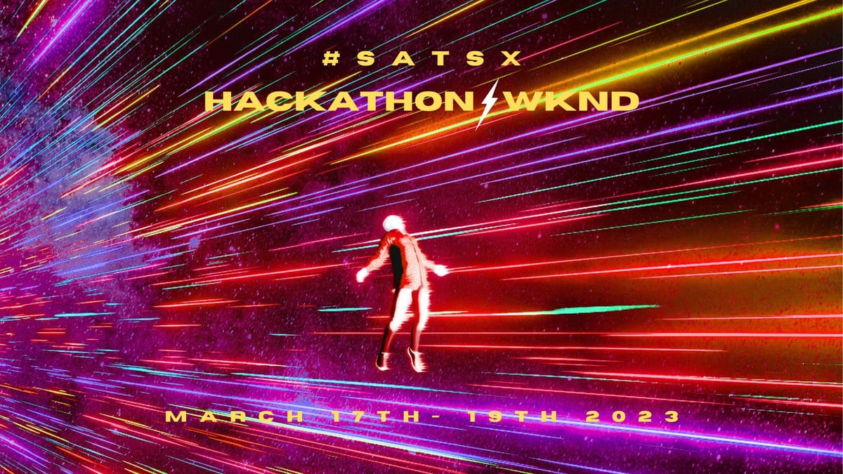 March Sponsor - SATSx Hackathon
